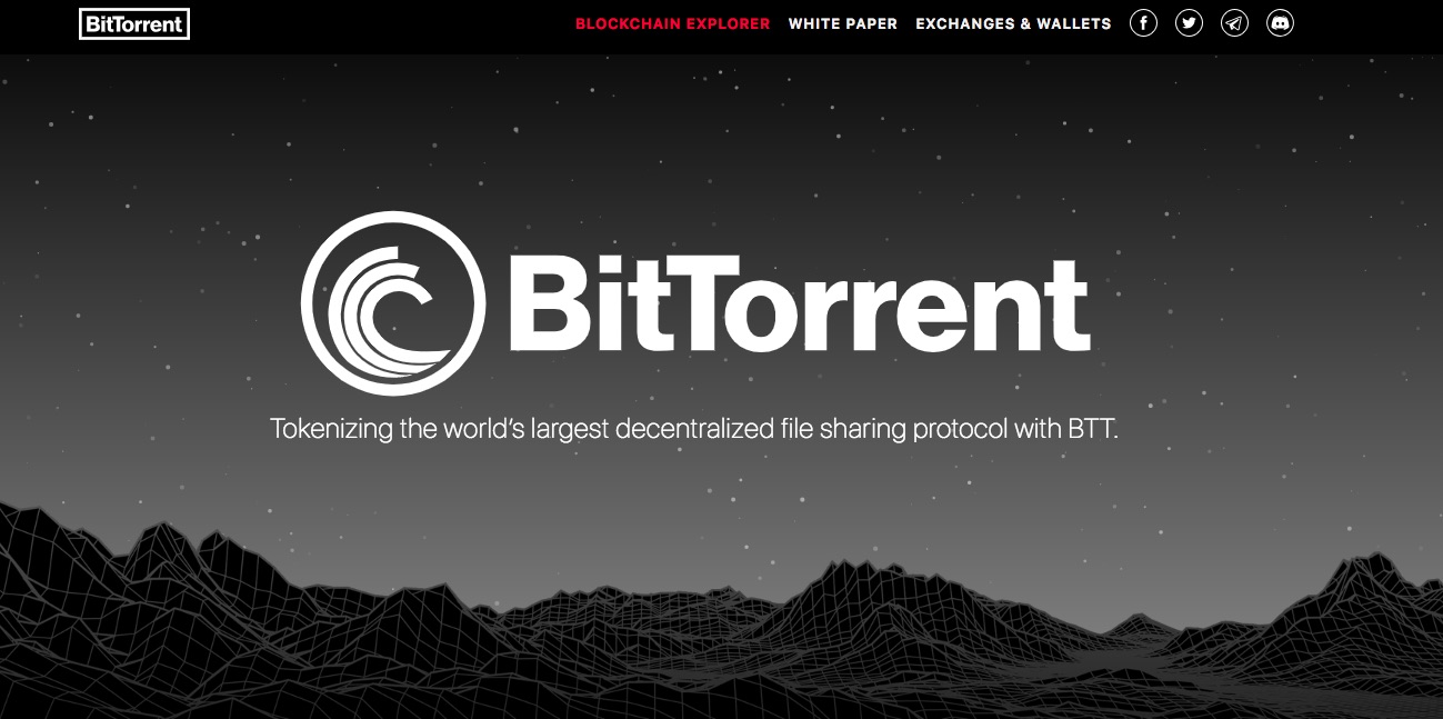BitTorrent’s Token Price is up 600 percent since its ICO - Blockalive